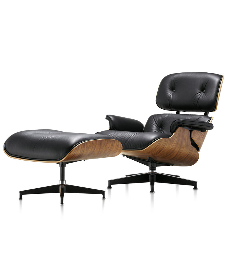 Herman Miller - Eames Lounge Leather Chair and Ottoman - Classic Size