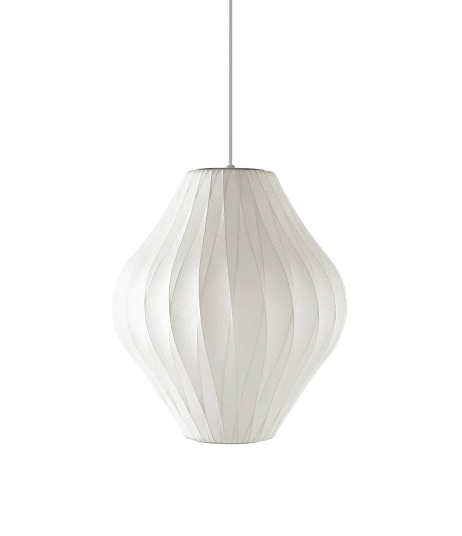 Herman Miller - Nelson Pear Crisscross Bubble Suspension Lamp