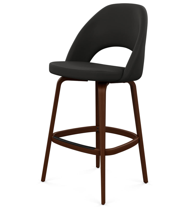 Saarinen Executive Stool, Bar Height - Leather